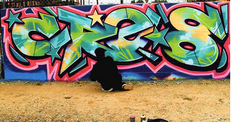 Writing on the Walls: Street Art Lettering Workshop – Monica Smiles Tobon